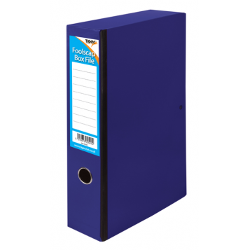 Tiger Stationery - A4 Box File Blue 10 Per pack
